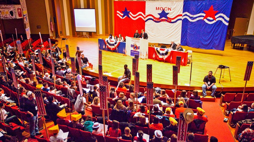 2024 Mock Convention: 'The Elephant in the Room' | Ohio Wesleyan University