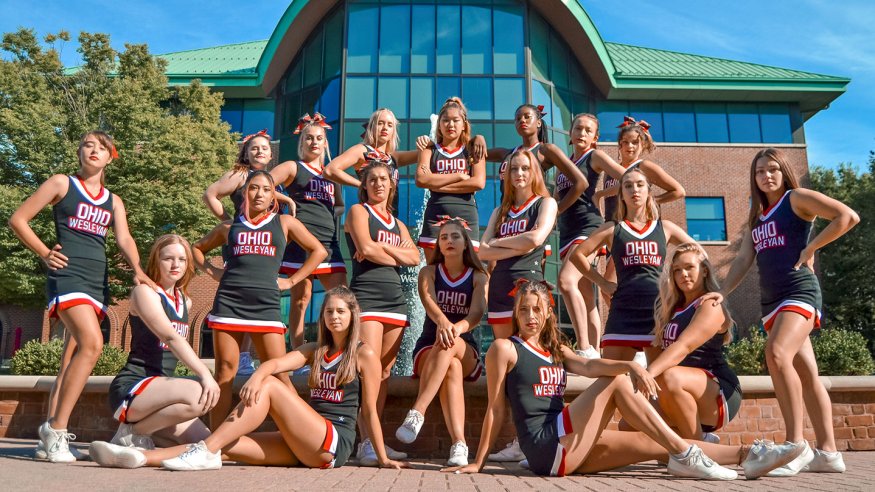 Tryout for Ohio Wesleyan Cheer | Ohio Wesleyan University