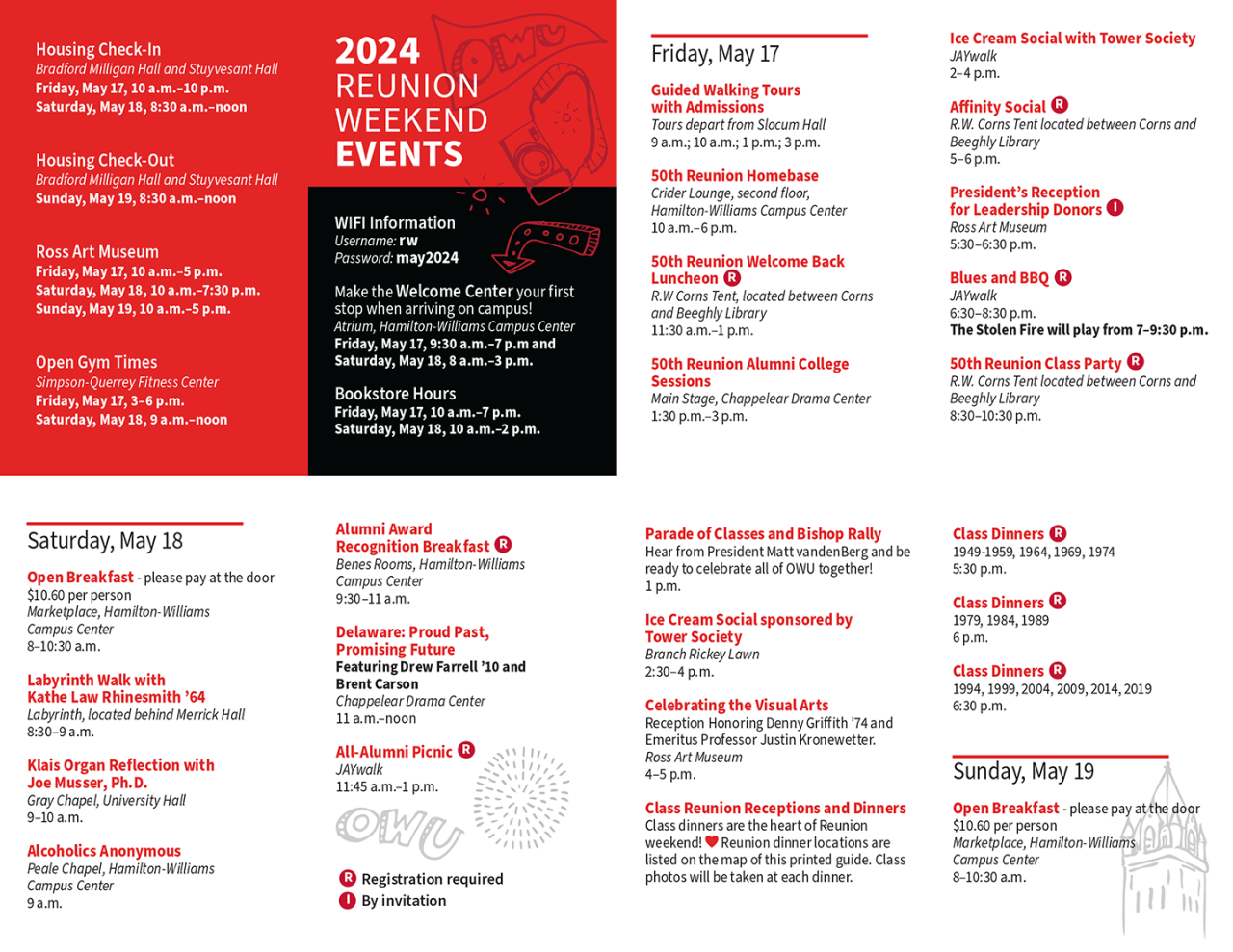 Reunion Weekend | Ohio Wesleyan University